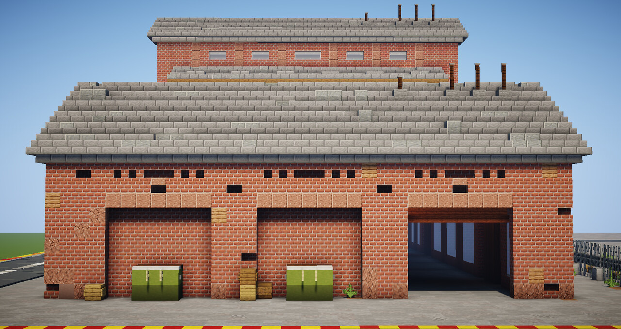 Industrial Storage Unit Minecraft Map