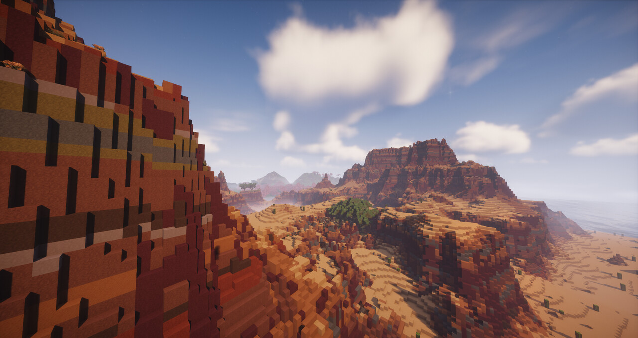 3 islands custom survival map (worldpainter, 3k x 3k) Minecraft Map