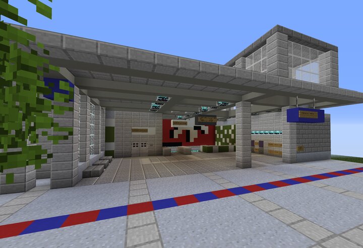 Capitol Hill Light Rail Station | Seattle, WA Minecraft Map