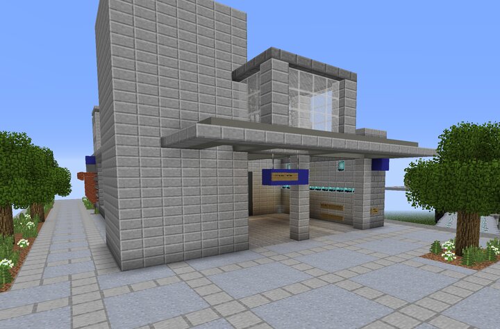 Capitol Hill Light Rail Station | Seattle, WA Minecraft Map