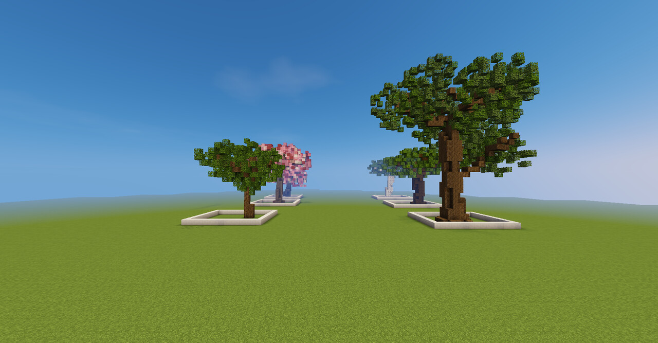 Custom Tree mini pack Minecraft Map