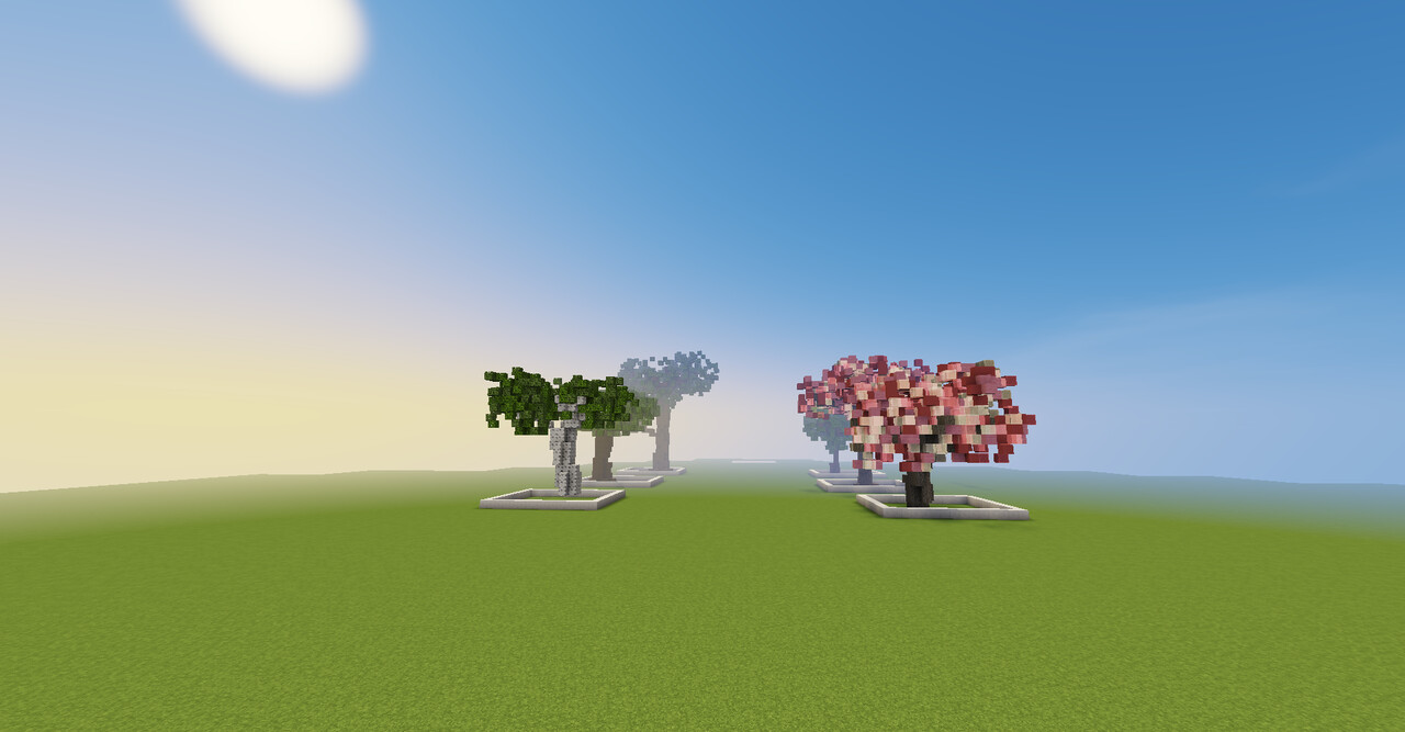 Custom Tree mini pack Minecraft Map