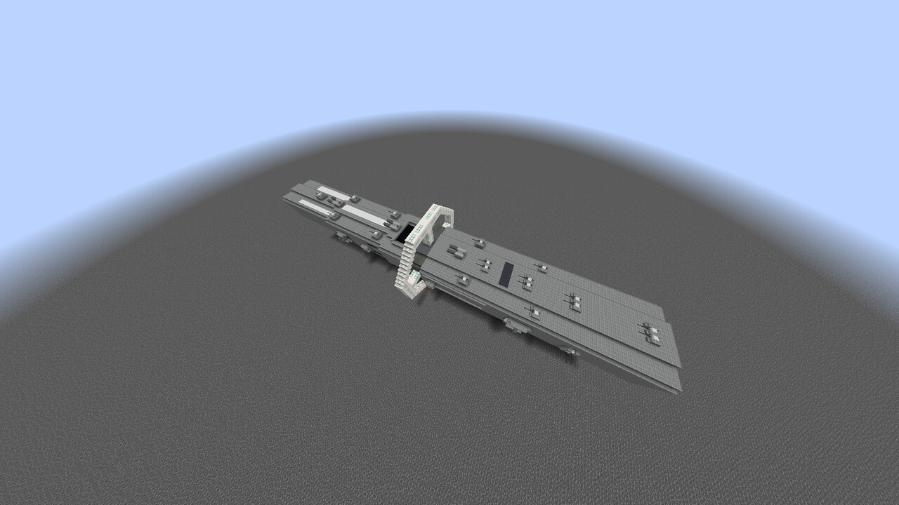 Paris-class Artillery Cruiser Minecraft Map