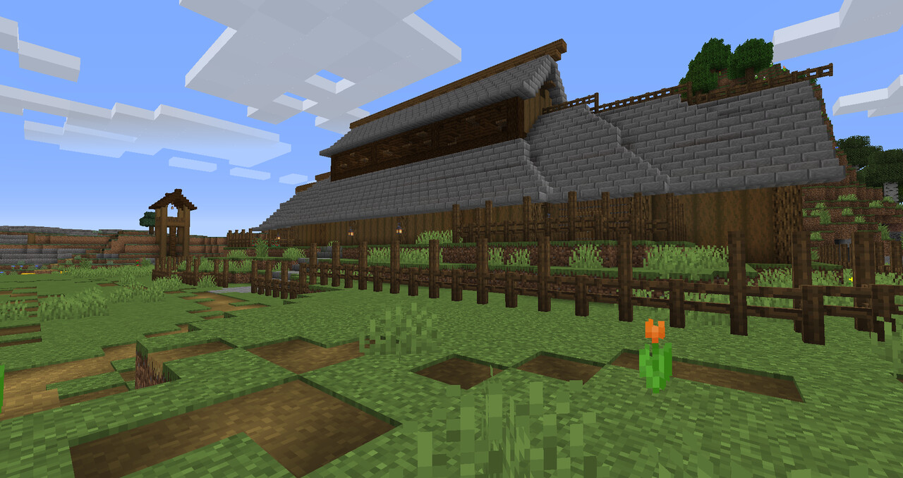 Norwegian Viking Village Minecraft Map