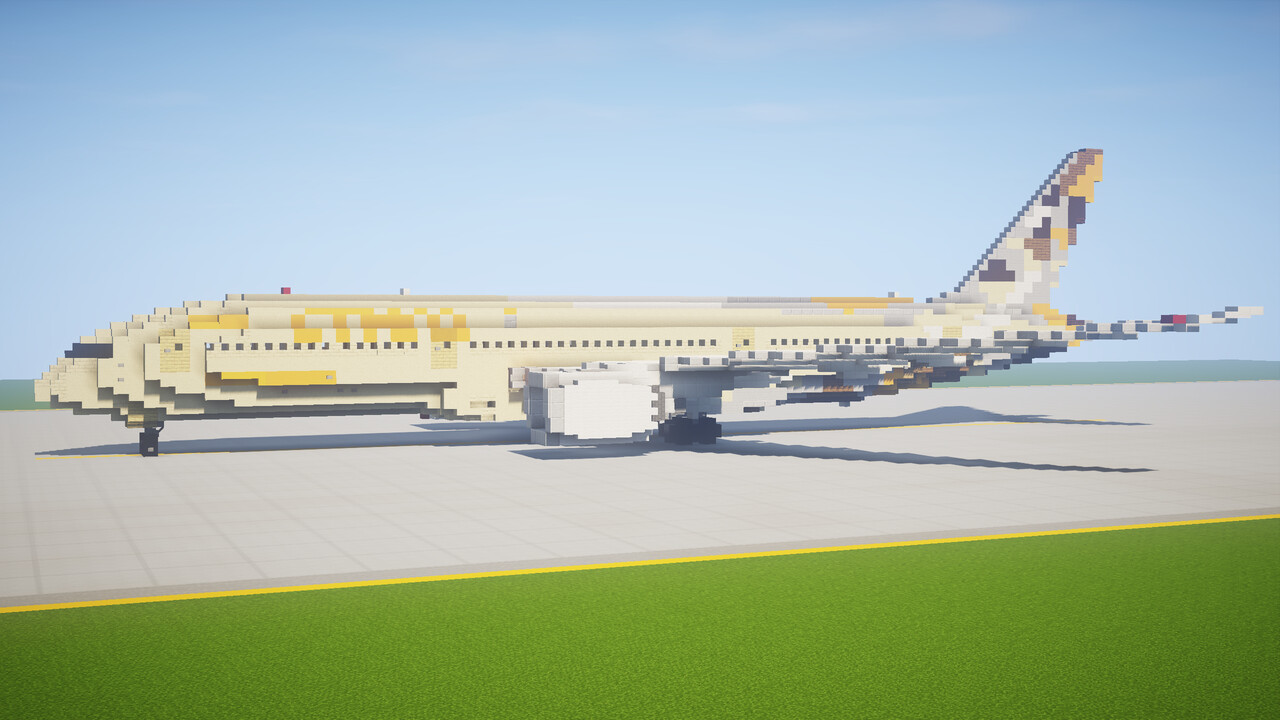 1,5:1 Boeing 787-9 Dreamliner (OUTDATED) Minecraft Map