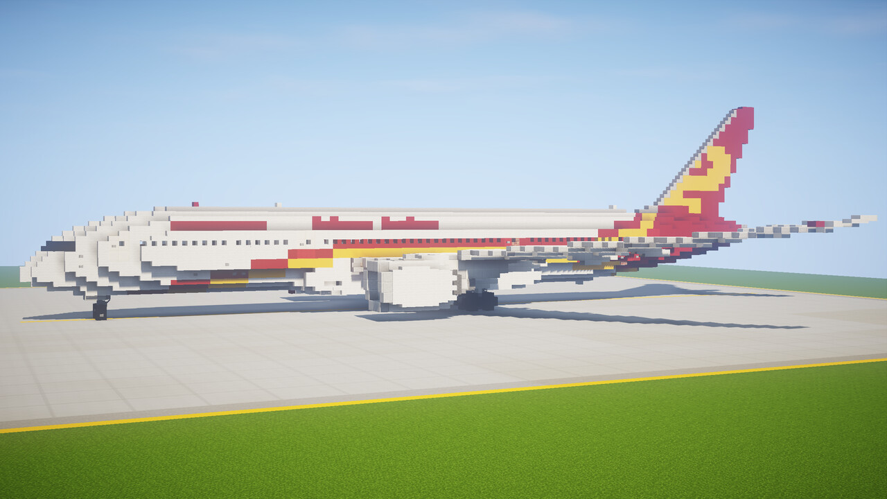 1,5:1 Boeing 787-9 Dreamliner (OUTDATED) Minecraft Map