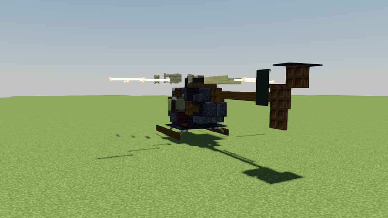 MH-6 Little Bird - Light Utility Helicopter Minecraft Map