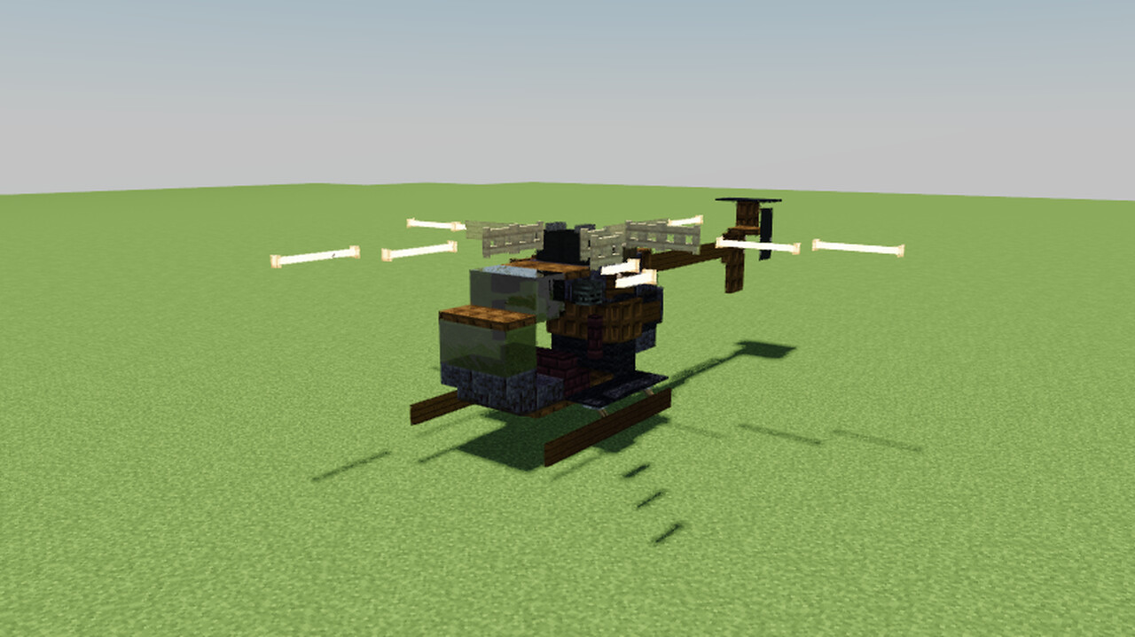 MH-6 Little Bird - Light Utility Helicopter Minecraft Map