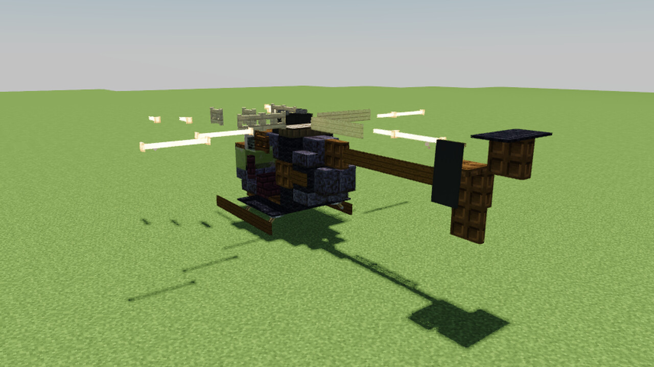 MH-6 Little Bird - Light Utility Helicopter Minecraft Map