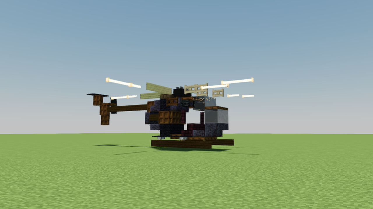 MH-6 Little Bird - Light Utility Helicopter Minecraft Map