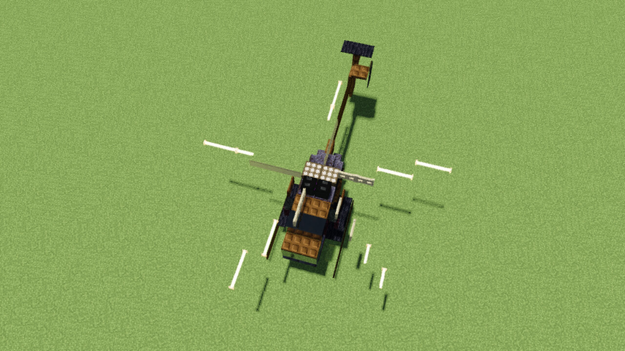 MH-6 Little Bird - Light Utility Helicopter Minecraft Map