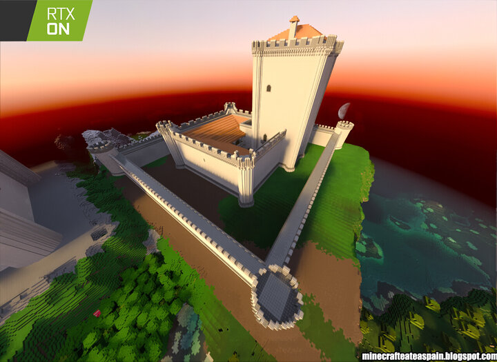 Minecrafteate in RTX, Nº22: Replica of the Castle of Villafuerte de ...