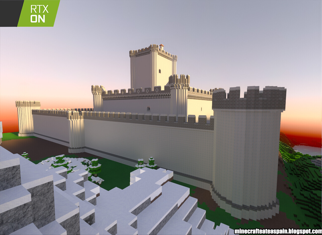 Minecrafteate in RTX, Nº22: Replica of the Castle of Villafuerte de ...