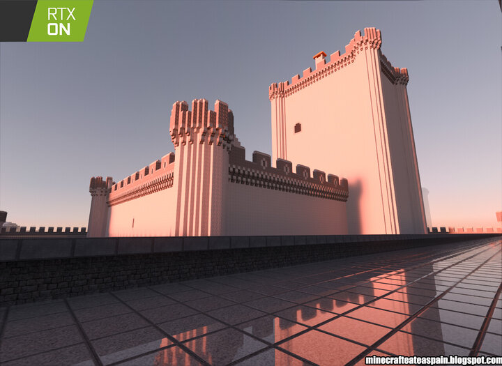 Minecrafteate in RTX, Nº22: Replica of the Castle of Villafuerte de ...