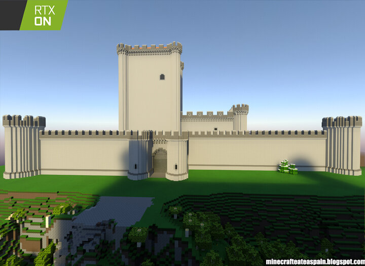 Minecrafteate in RTX, Nº22: Replica of the Castle of Villafuerte de ...