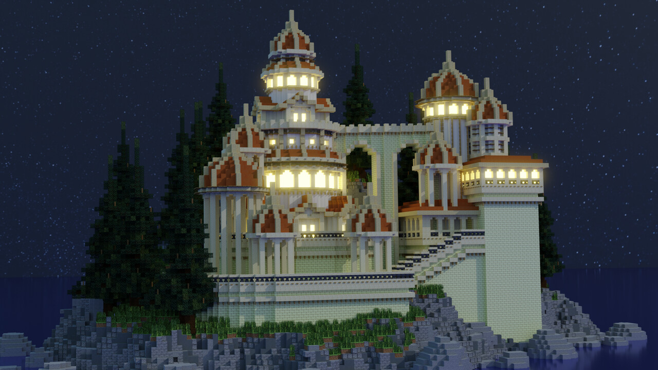 Castle Server Spawn Minecraft Map