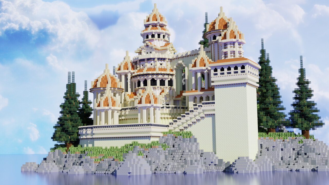 Castle Server Spawn Minecraft Map
