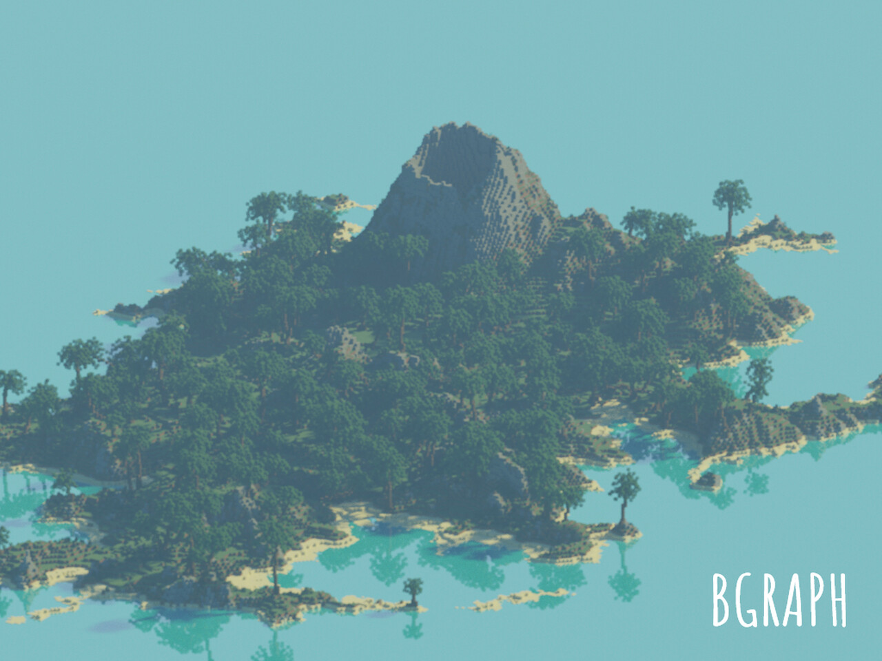 Dog Days of Winter [WorldMachine/WorldPainter] Minecraft Map