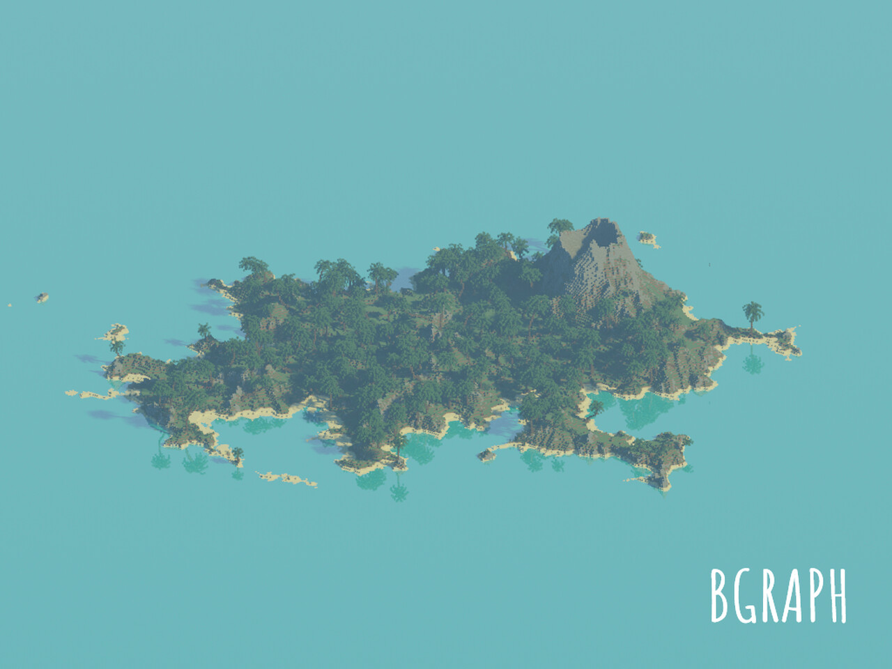 Dog Days of Winter [WorldMachine/WorldPainter] Minecraft Map