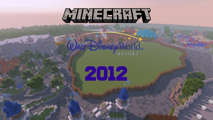 Walt Disney World 2012 Minecraft Map