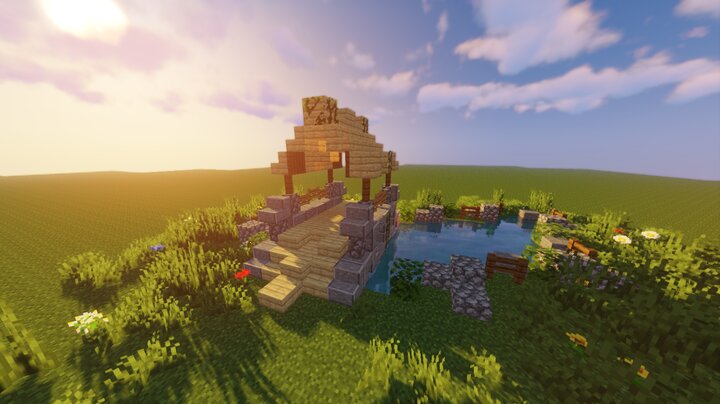 3 minecraft fancy bridge Minecraft Map