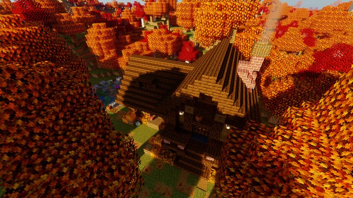 Halloween House. Minecraft Map
