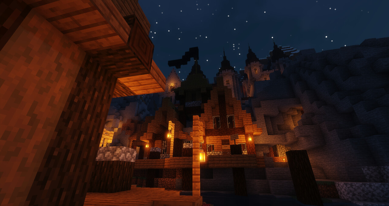 Castle on the hill Minecraft Map