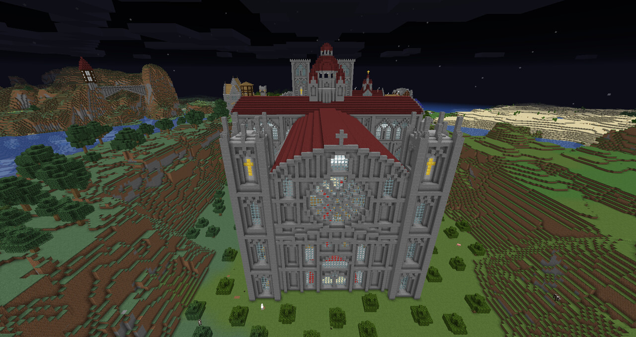 Big Church Minecraft Map