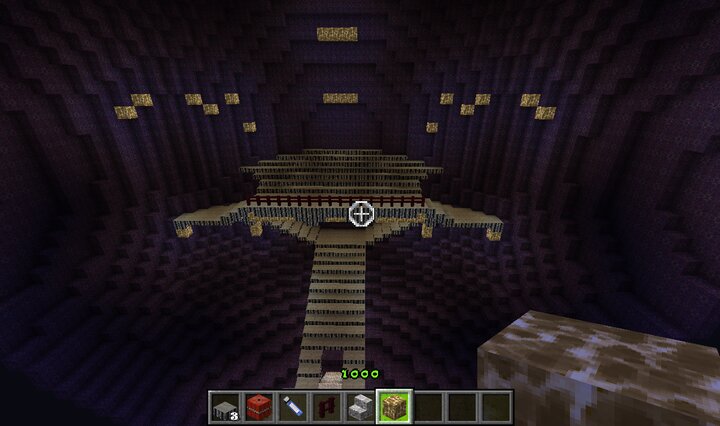The Final Boss Level for Zero Seed Minecraft Map