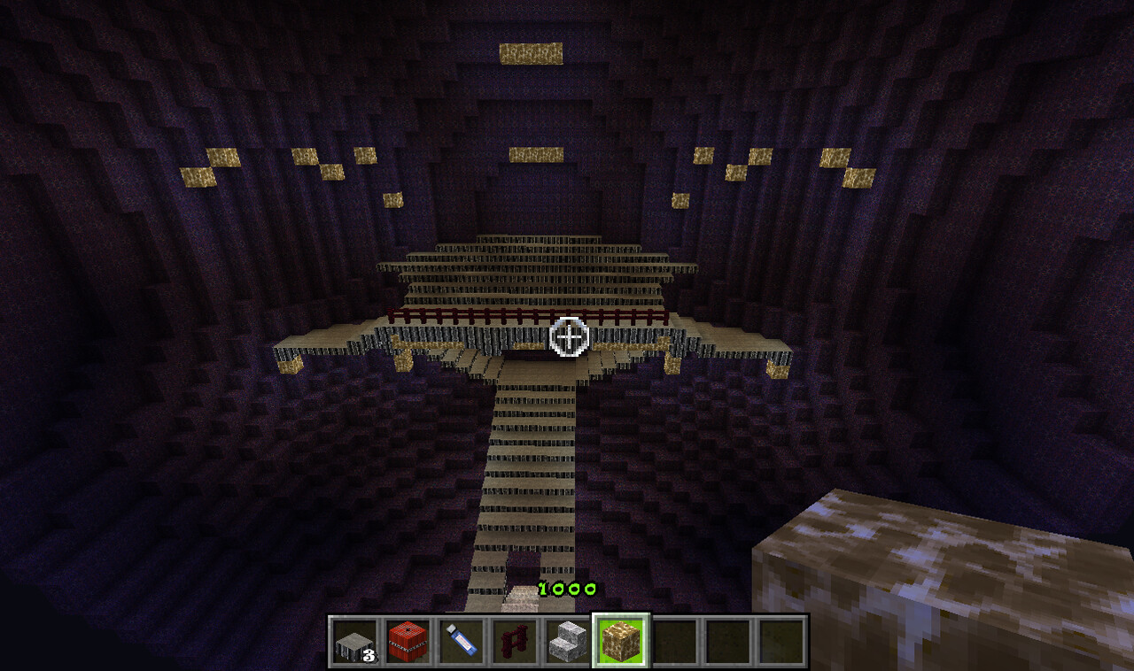 The Final Boss Level for Zero Seed Minecraft Map