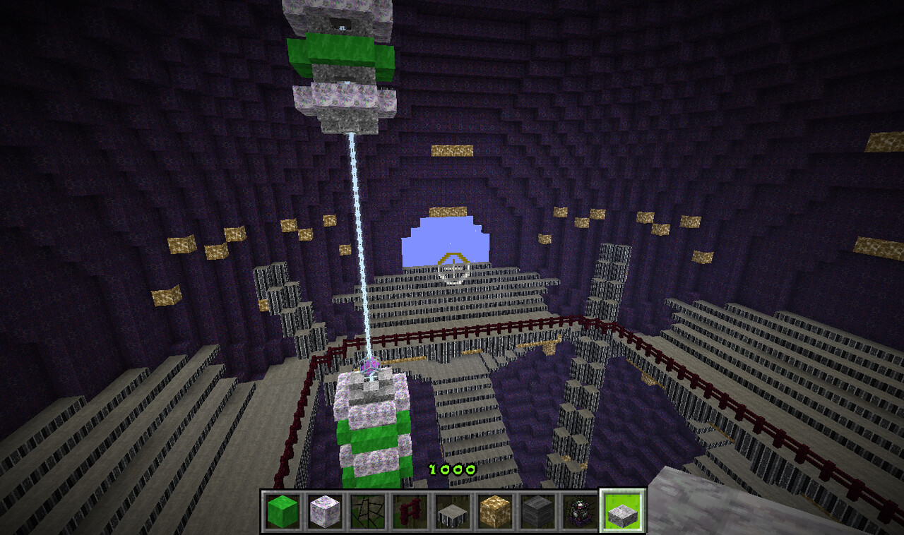 The Final Boss Level for Zero Seed Minecraft Map