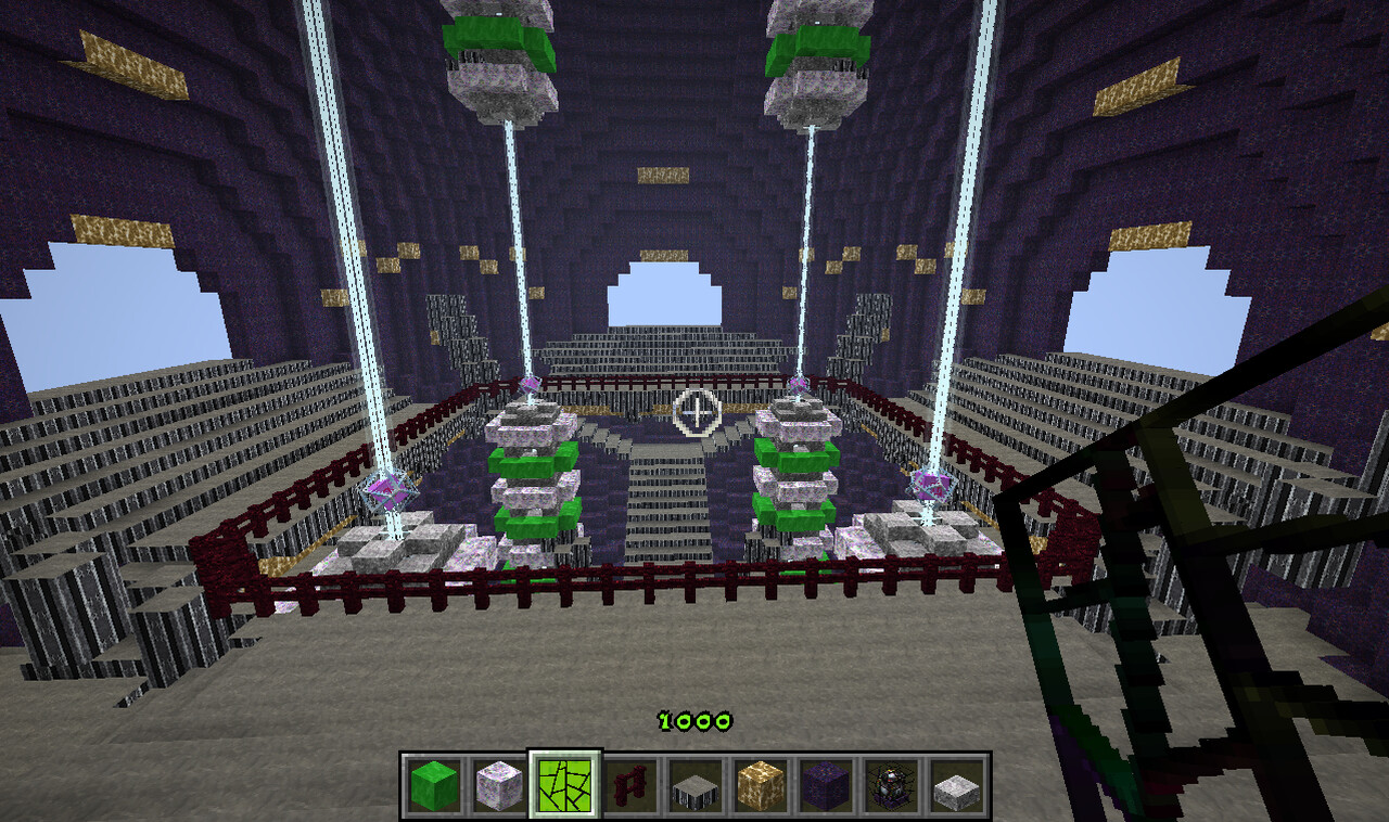 The Final Boss Level for Zero Seed Minecraft Map