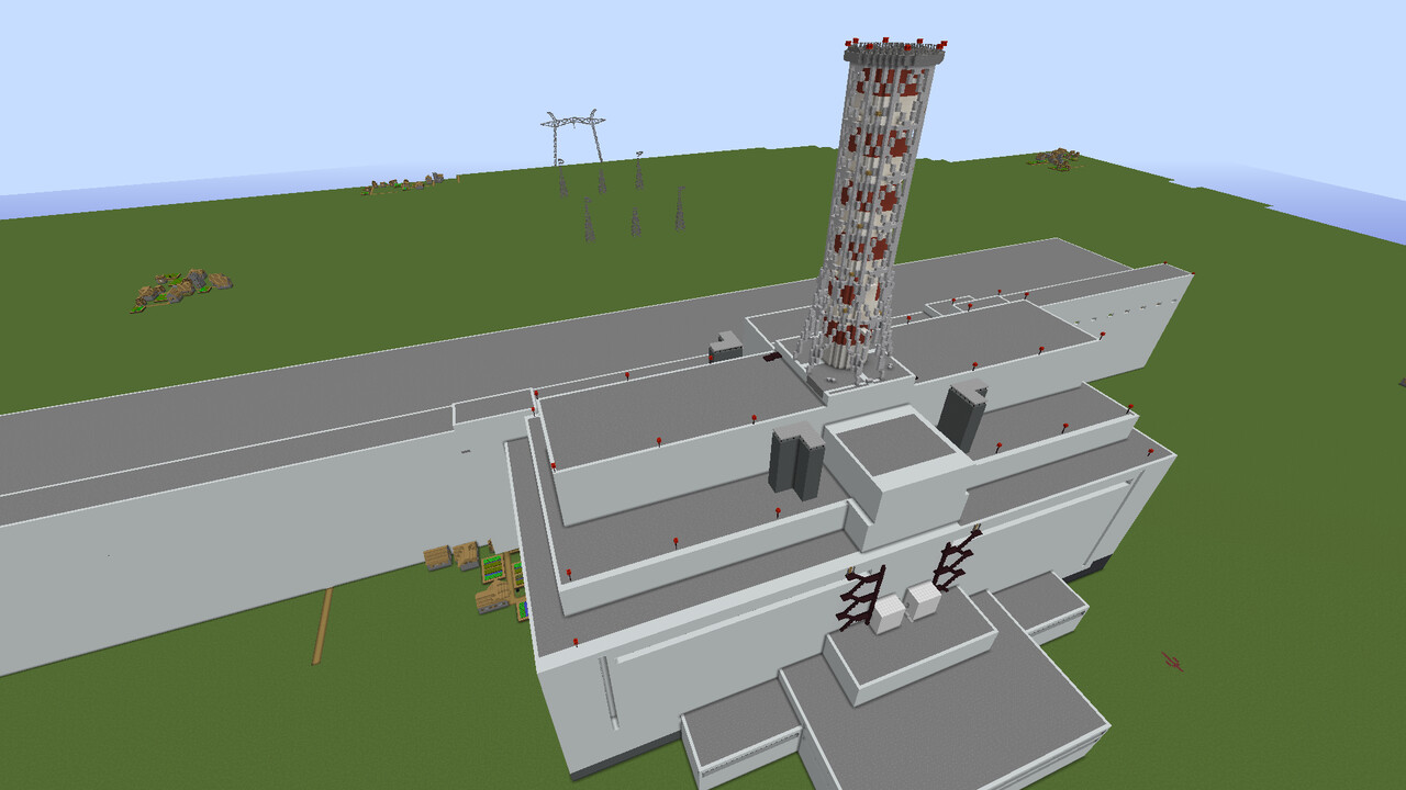 Chernobyl Nuclear Power plant project by AXIS Minecraft Map