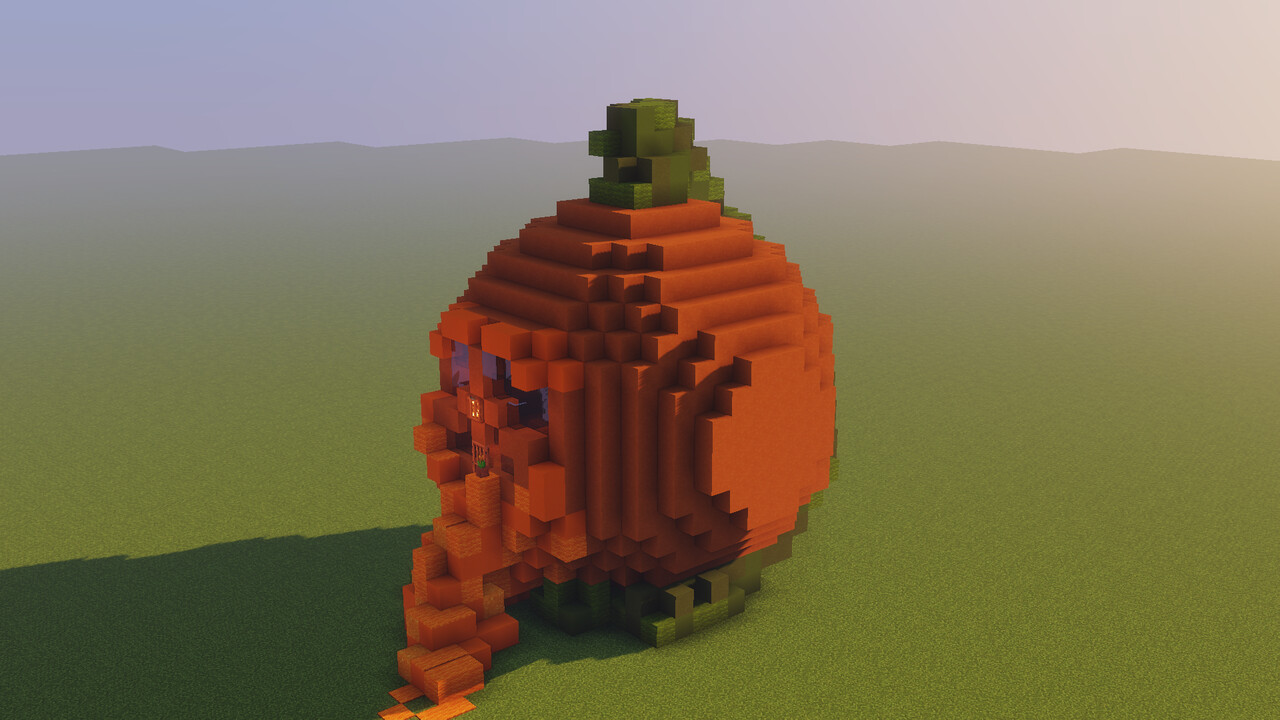 Pumpkin House [Schematic] Minecraft Map