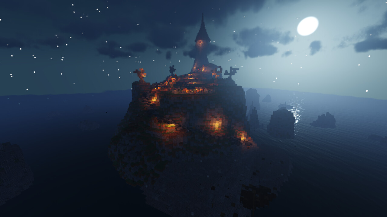 Spooky Halloween Island Minecraft Map