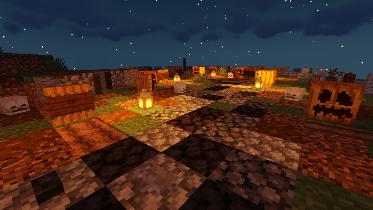 Spooky Halloween Island Minecraft Map
