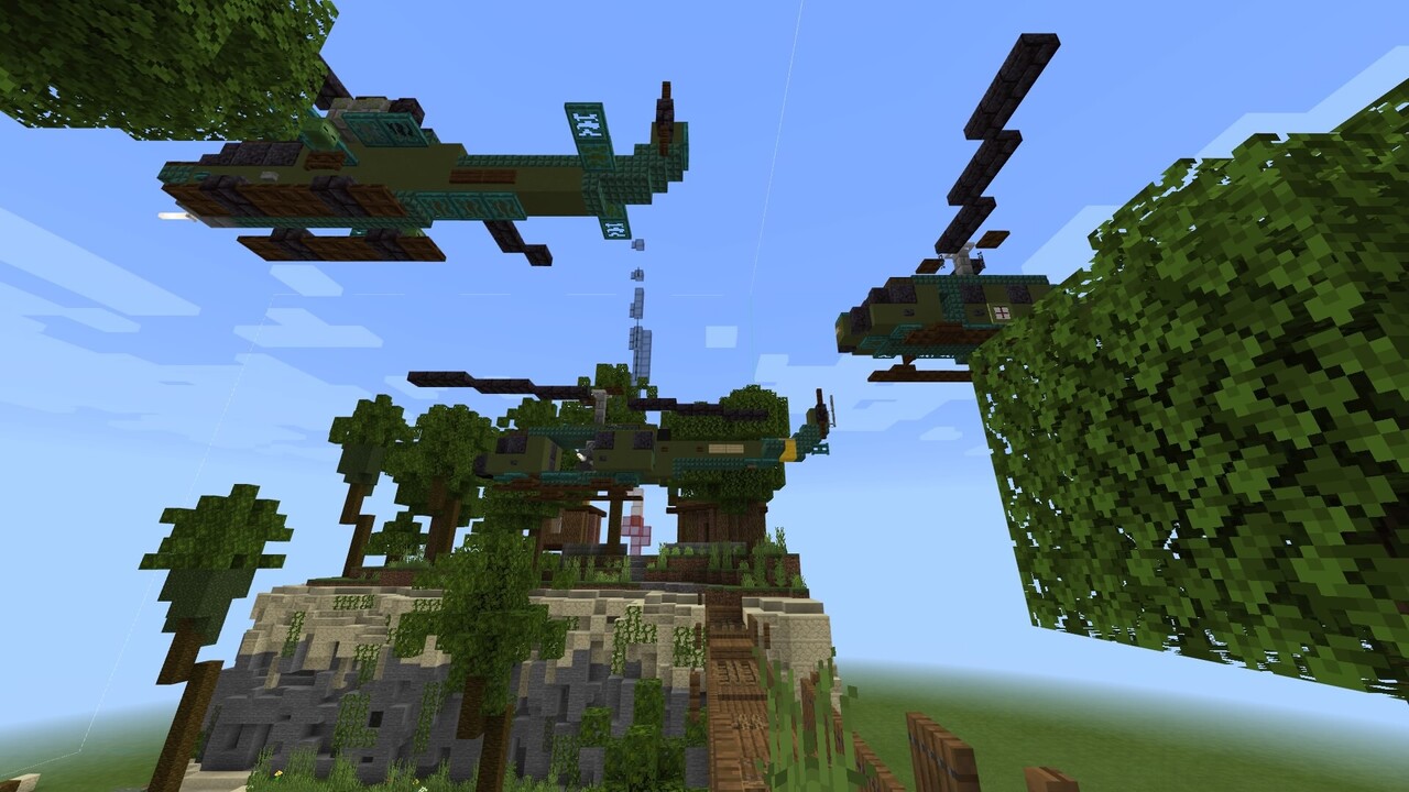 Vietnam War Diorama Minecraft Map