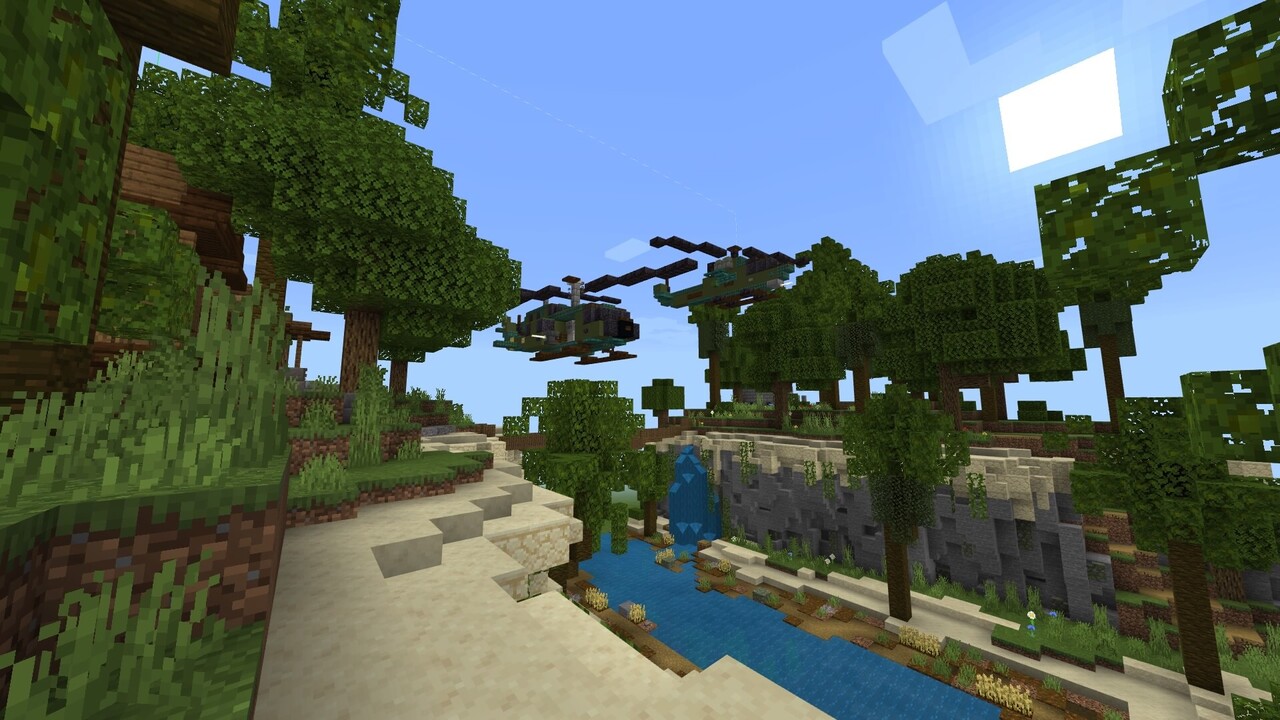 Vietnam War Diorama Minecraft Map