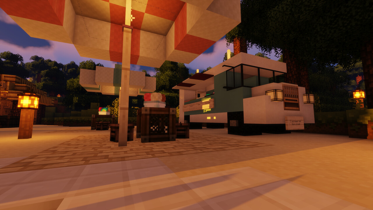 Prism beach Minecraft Map