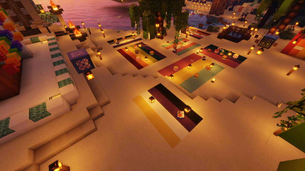 Prism beach Minecraft Map