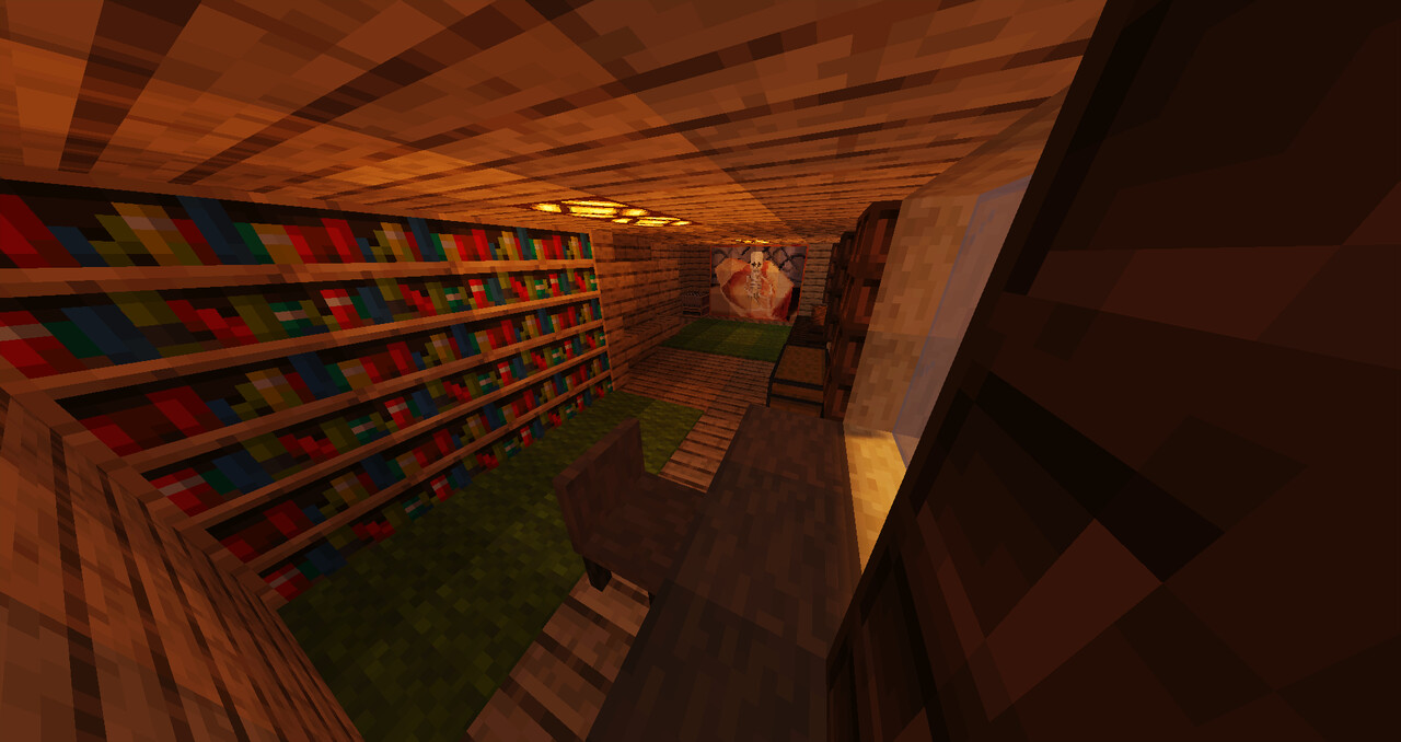 Mansion Showcase modded Minecraft Map