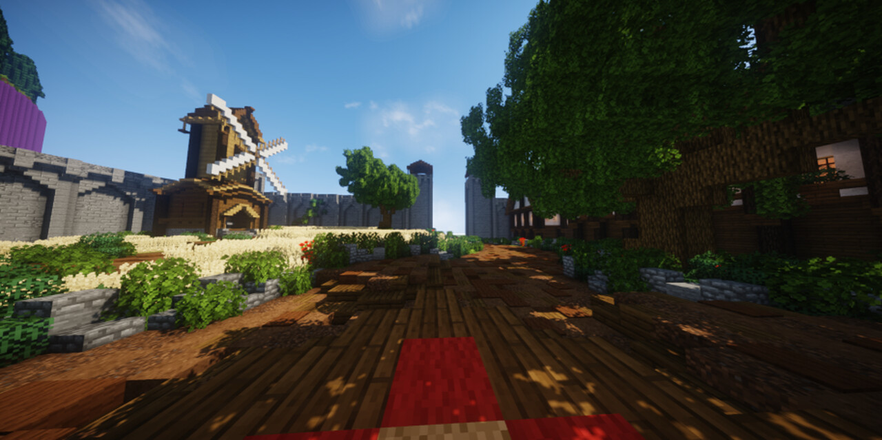 Small Castle KOTH Arena Minecraft Map
