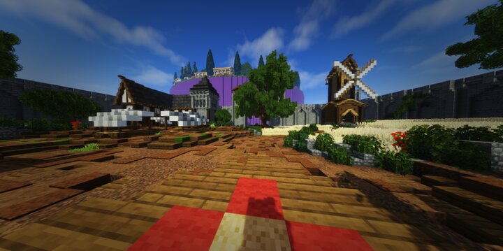 Small Castle KOTH Arena Minecraft Map
