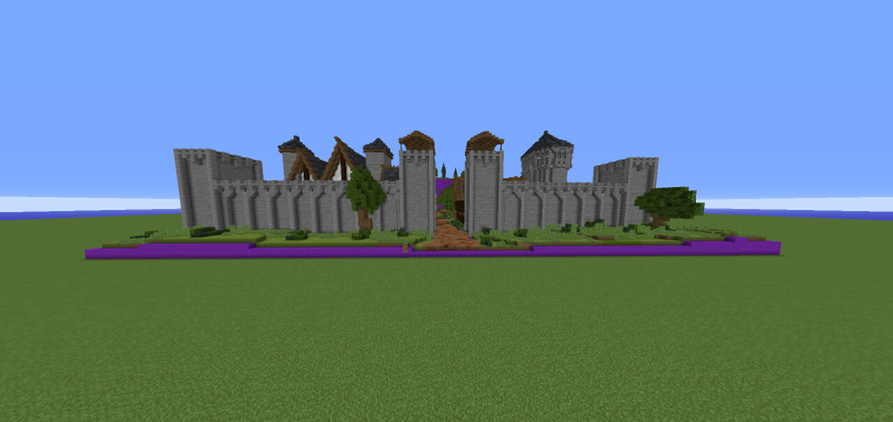 Small Castle KOTH Arena Minecraft Map