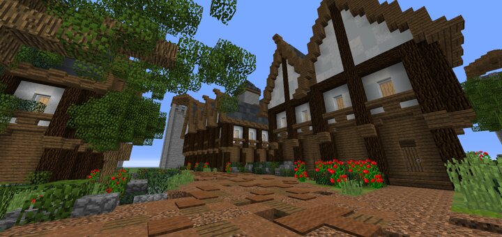 Small Castle KOTH Arena Minecraft Map