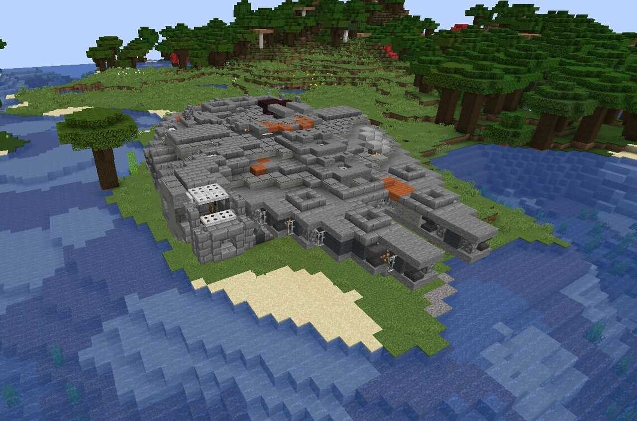 Millennium Falcon Minecraft Map