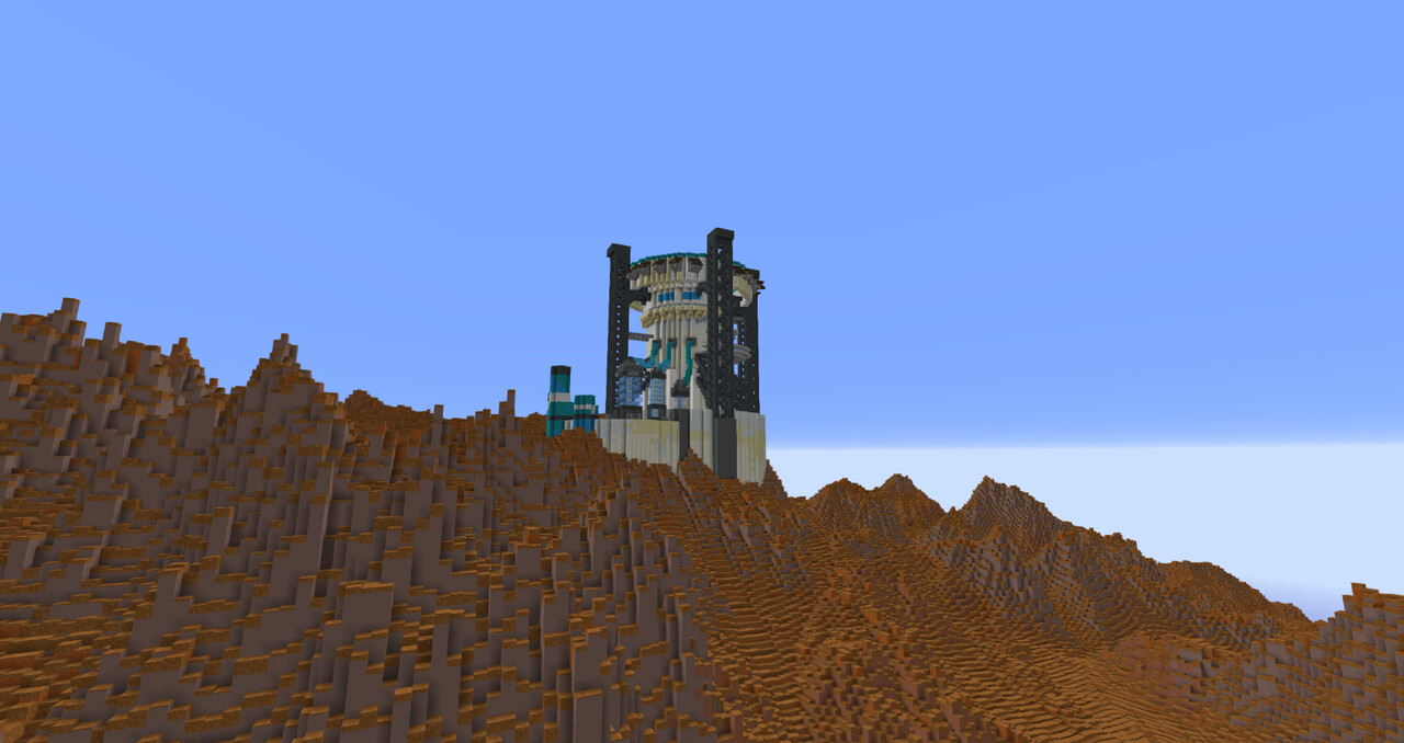 Martian Base speed build built on BR and the terrain made in ...