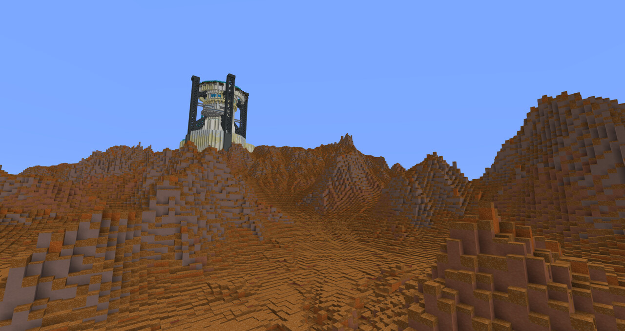 Martian Base speed build built on BR and the terrain made in ...