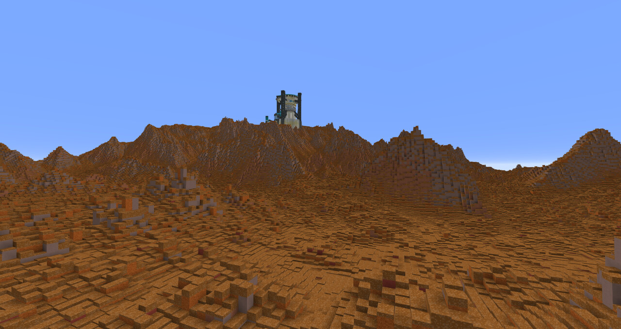 Martian Base speed build built on BR and the terrain made in ...