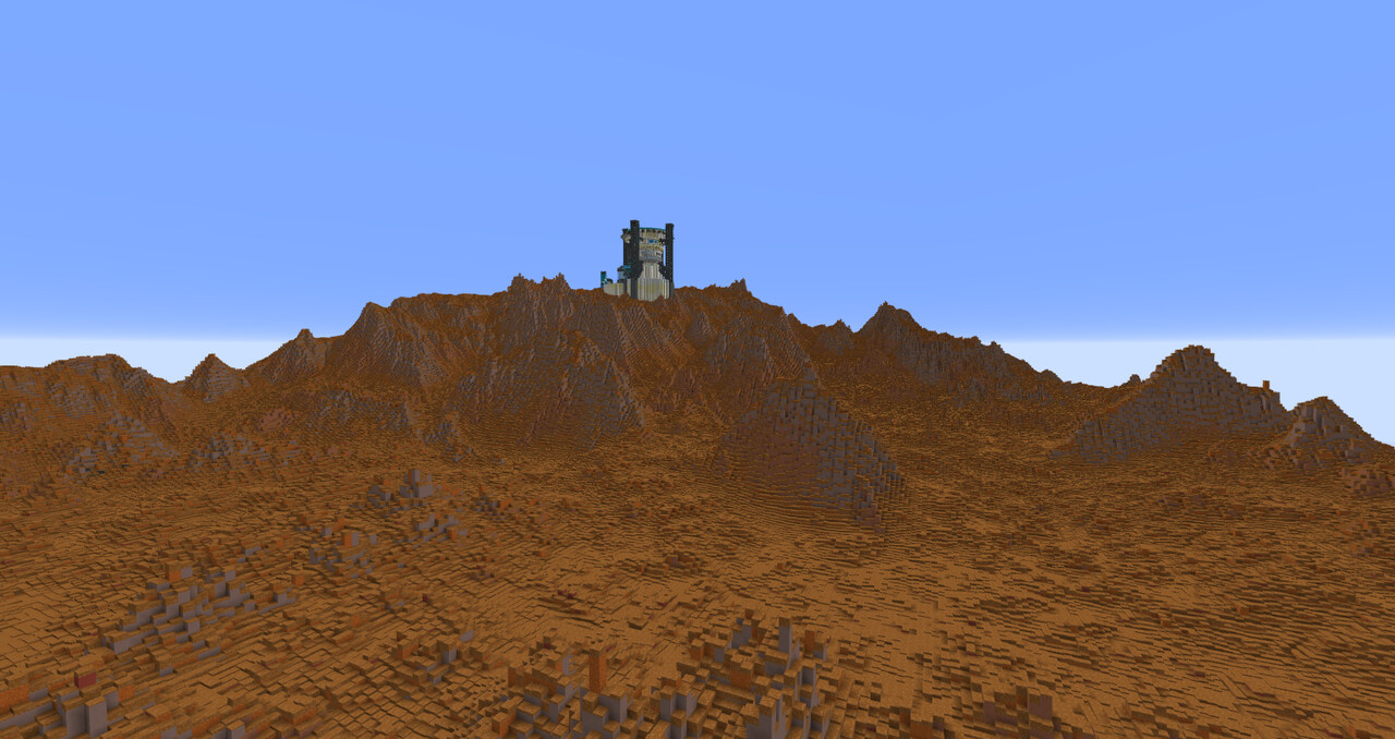 Martian Base speed build built on BR and the terrain made in ...